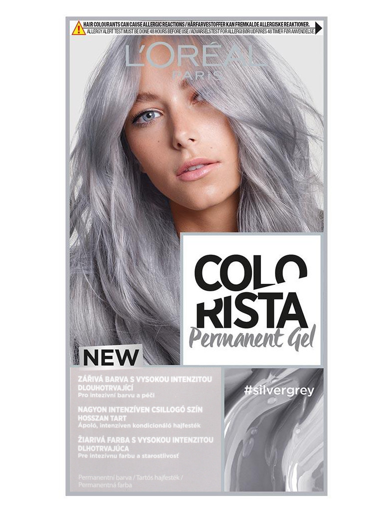 Permanentná farba na vlasy Loréal Colorist Permanent Gel Silver Grey ...