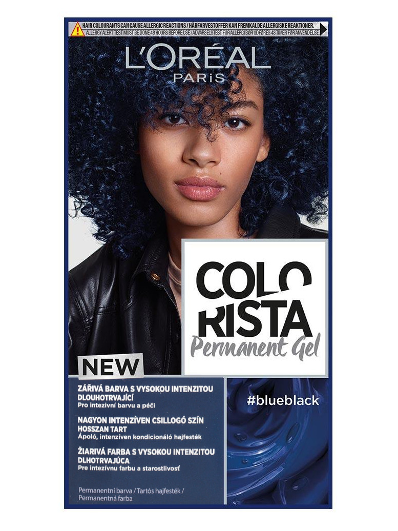 Permanentná farba na vlasy Loréal Colorist Permanent Gel Blue Black ...
