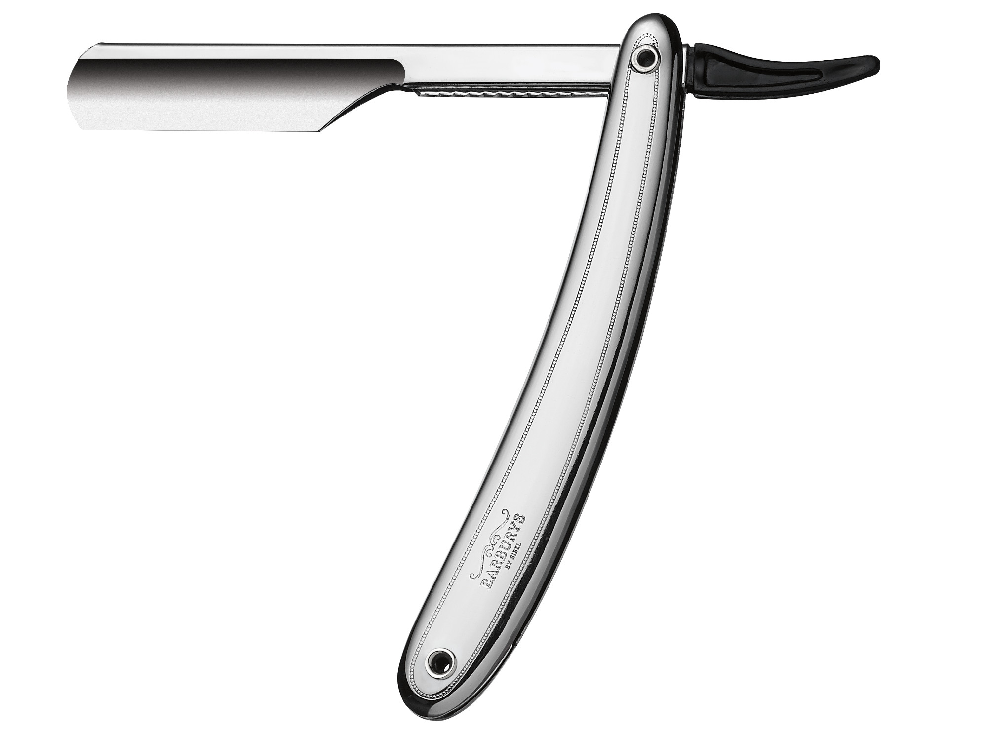 Britva na holenie fúzov Sibel Barburys Agitátora Chrome - strieborná ...