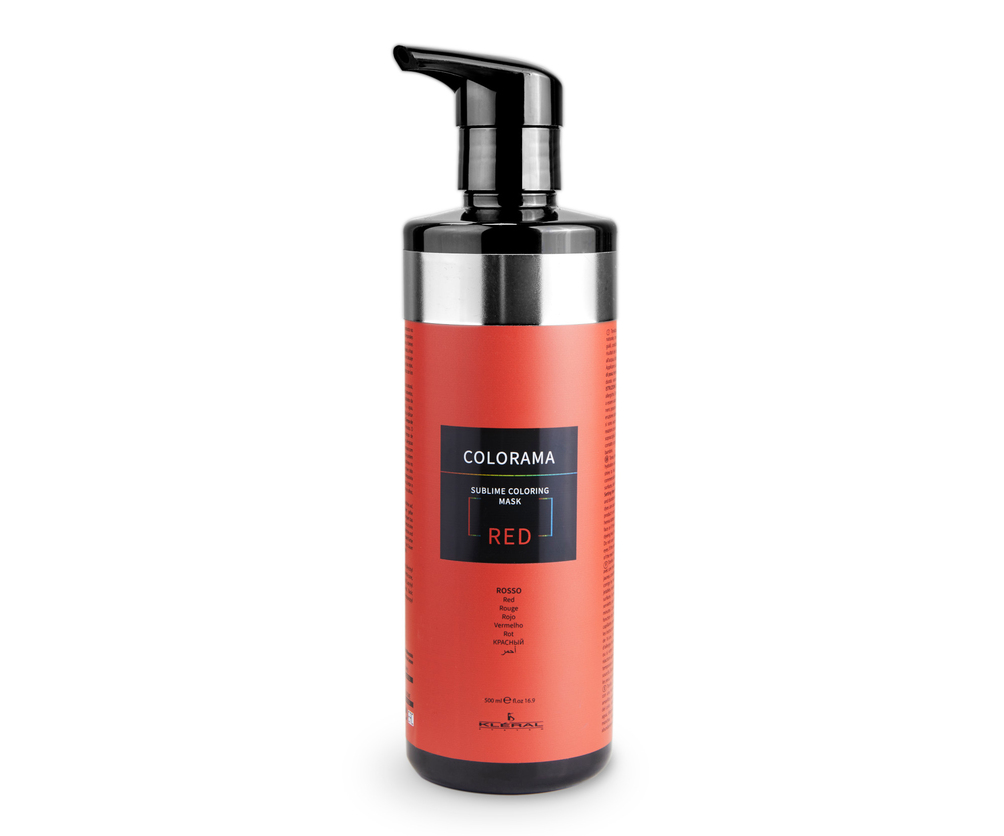 Semi-permanentná regeneračná maska Kléral System Colorama Red - 500 ml ...