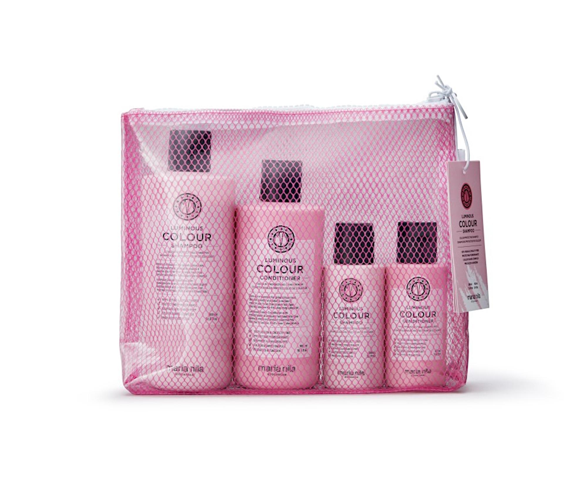 Darčeková sada pre farbené vlasy Maria Nila Luminous Colour ...