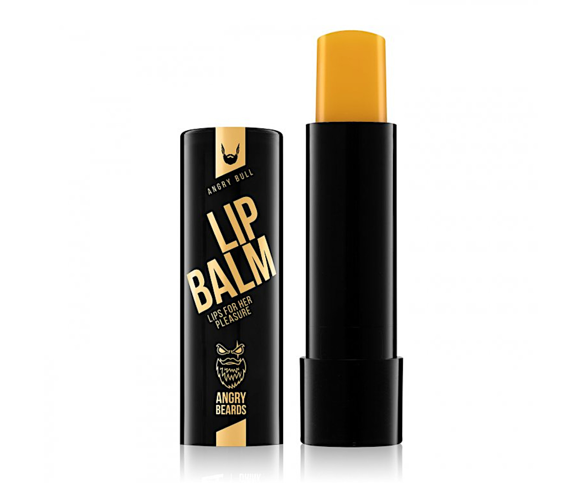 Pánsky energizujúci balzam na pery Angry Beards Angry Bull Lip Balm - 4 ...