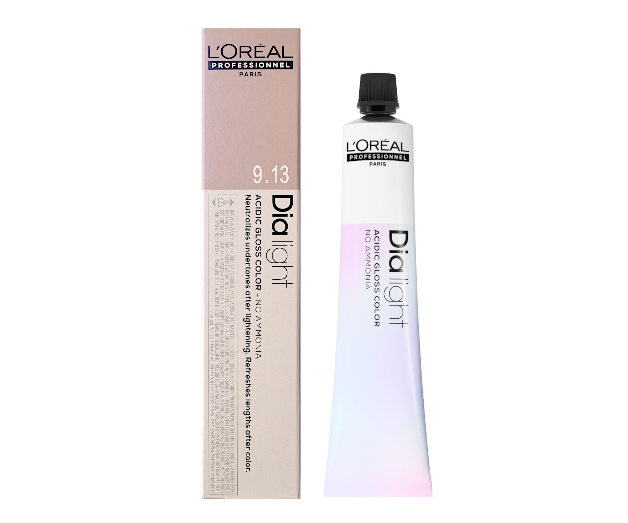 Preliv na vlasy Loréal Dialight 50 ml - odtieň 9.13 blond veľmi svetlý ...