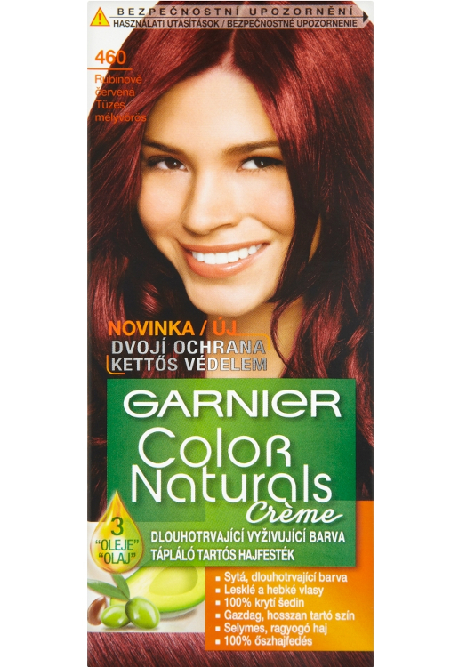 Permanentná farba Garnier Color Naturals 460 rubínovo červená - Garnier ...