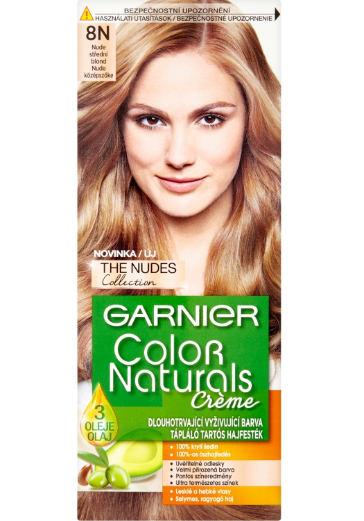 Permanentná farba Garnier Color Naturals 8N stredná blond - Garnier ...