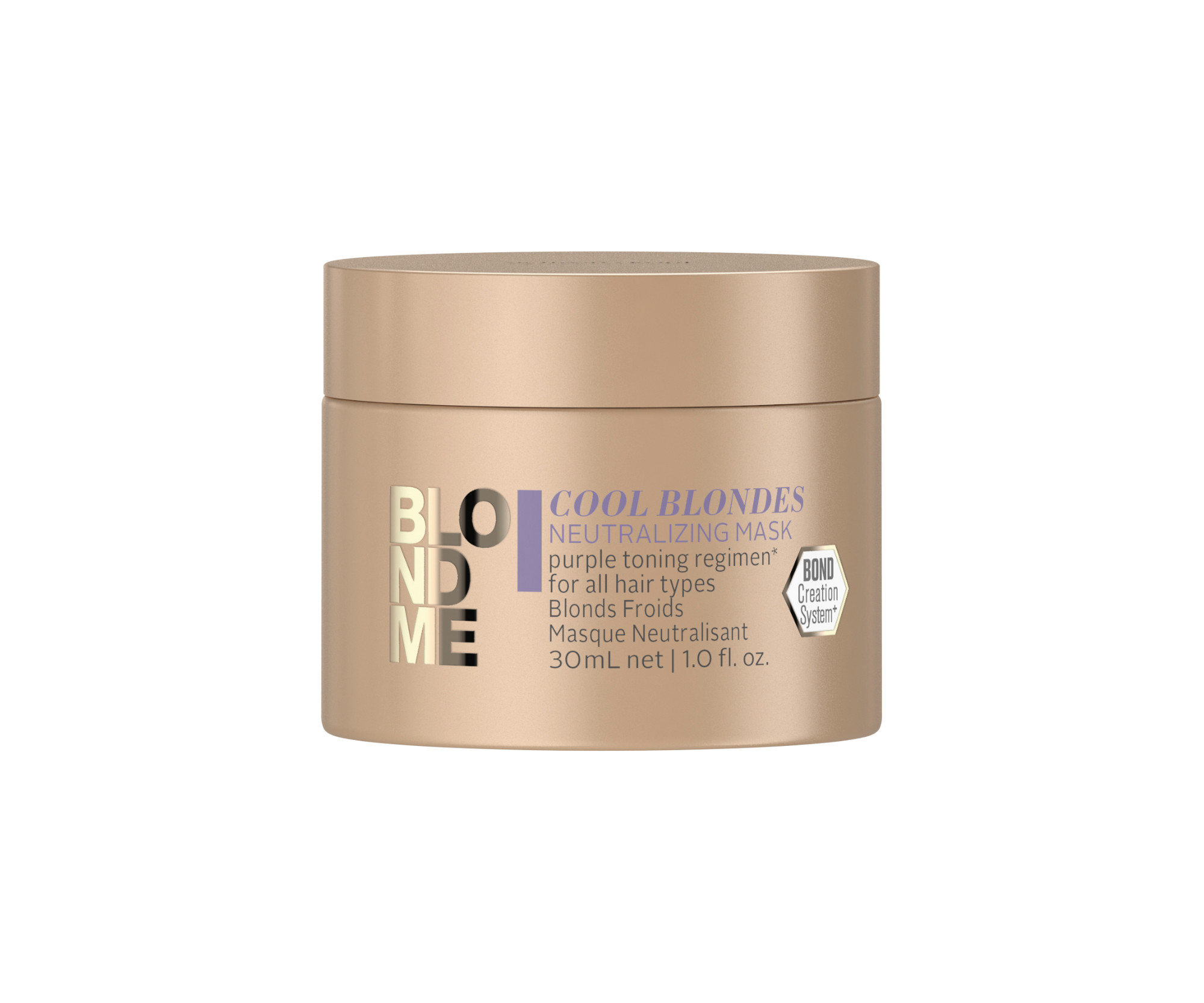 Neutralizačná maska pre blond vlasy Schwarzkopf Professional BlondMe ...