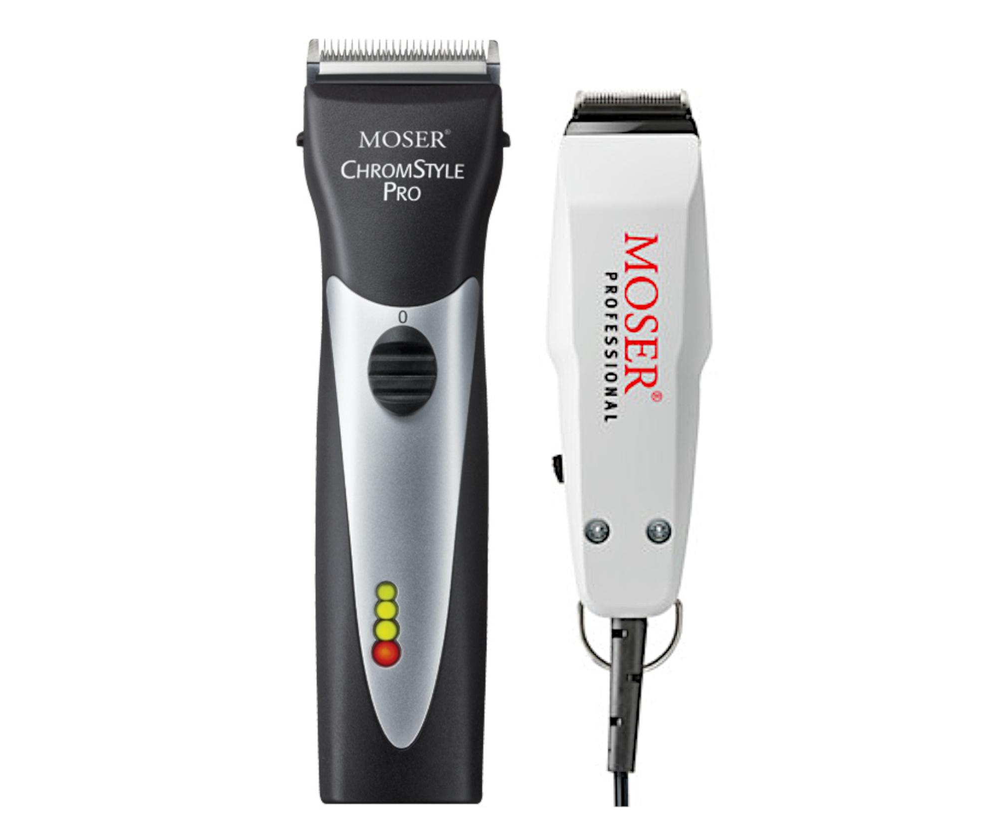 Profesionálny strojček na vlasy Moser ChromStyle Pro 1871-0071 + Moser ...