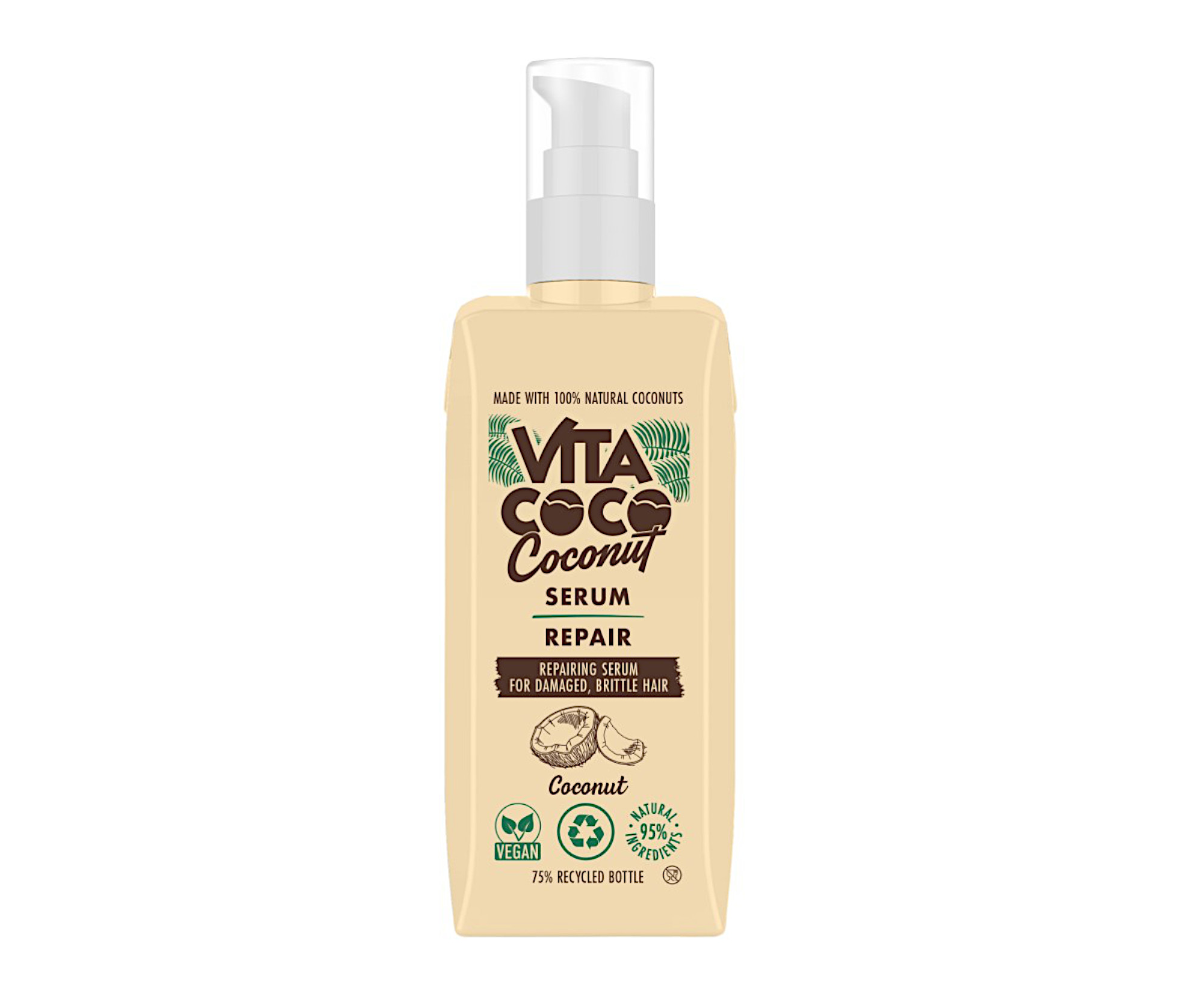 Termoochranné sérum pre poškodené a krehké vlasy Vita Coco Coconut ...