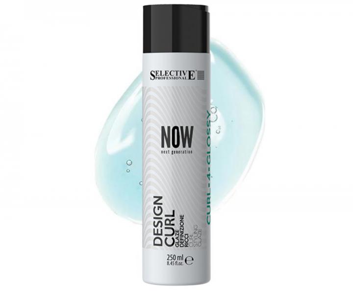 Tekutý gel pro vlnité a kudrnaté vlasy Selective Professional Now ...